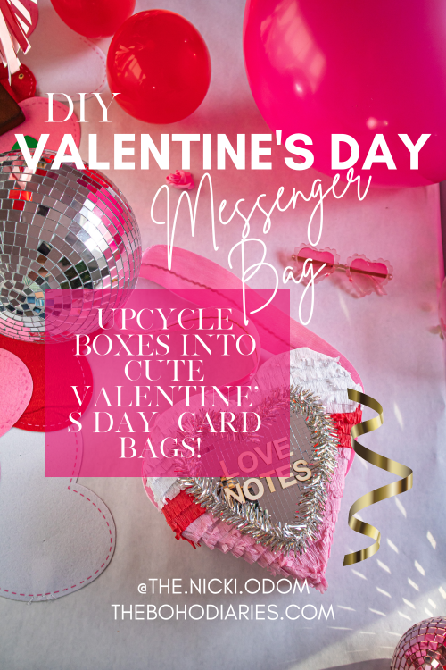 DIY Valentine’s DAY Messenger Bag - DIY Decor Diaries